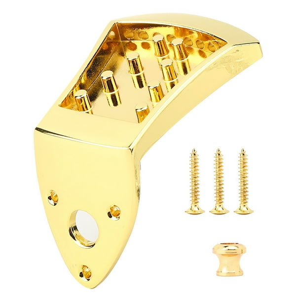 Gold Mandolin Tailpiece,Mandolin Tailpiece Golden 8-String Triangular ...
