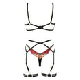 Lingerie For Women Naughty Sexy Lingerie Three Piece Set With Embroidery And Heavy Craftsmanship