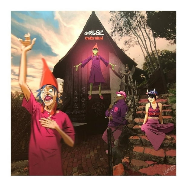 Gorillaz Cracker Island Lp Vinyl WARNER MUSIC Gorillaz Cracker Island ...