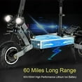 "Goobee ZO01Pro City Adult Commuter Electric Scooter, Dual Motor 60V ...