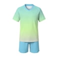 Amidoa Boys Athletic Outfit Sets 2 Piece Short Sleeve Breathable ...