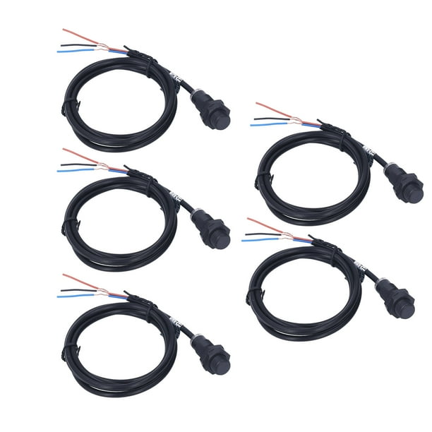 Hall Effect Sensor, DC 5-30V 10mm Sensing Multi Function Metal ...