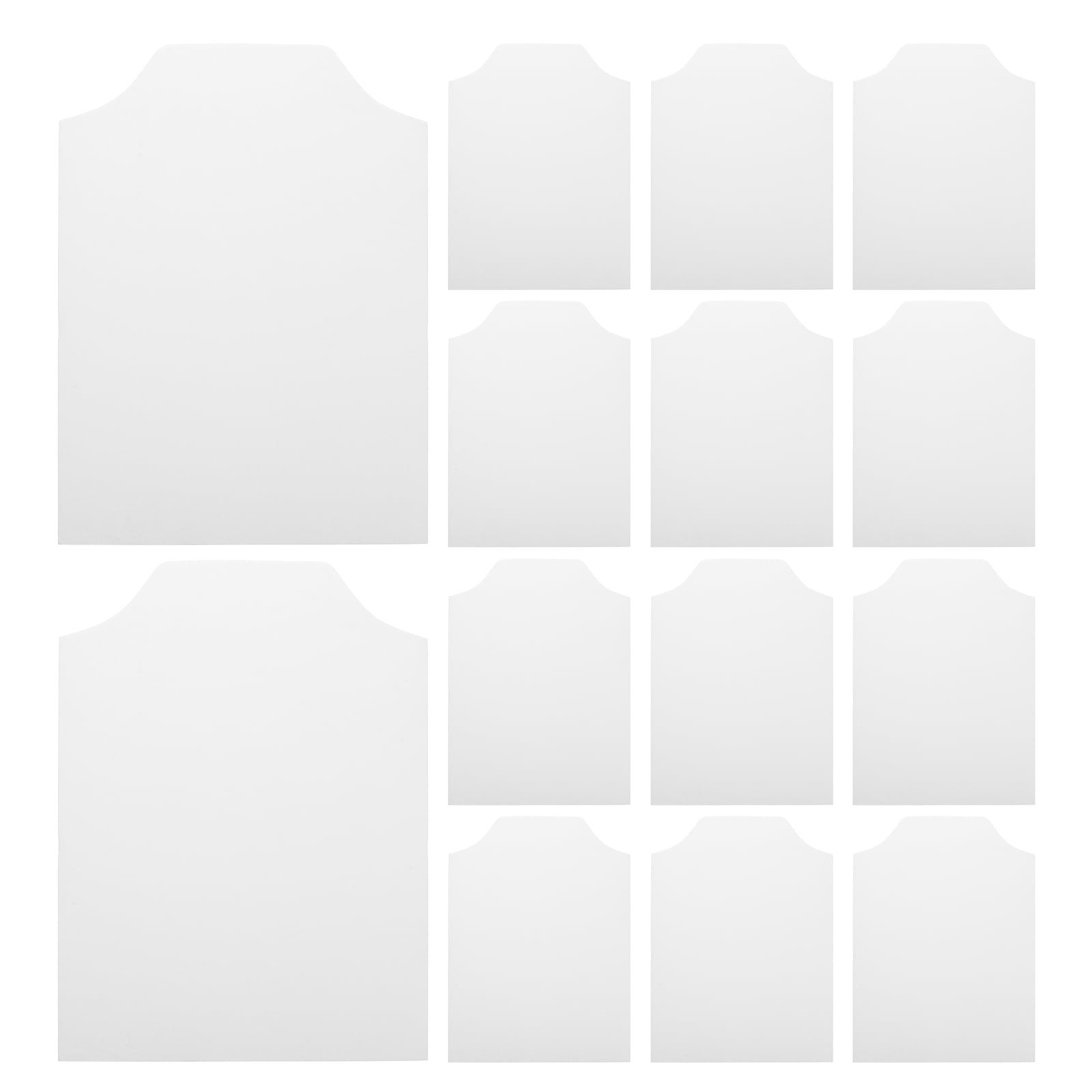 Click here for Movtotop 100pcs White Cardboard Shirt Form Inserts... prices