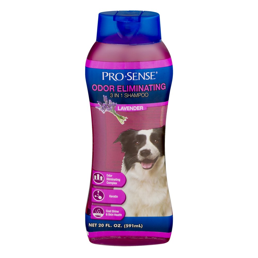 Pro-sense 3-in-1 odor eliminating shampoo for dogs, 20-oz bottle ...