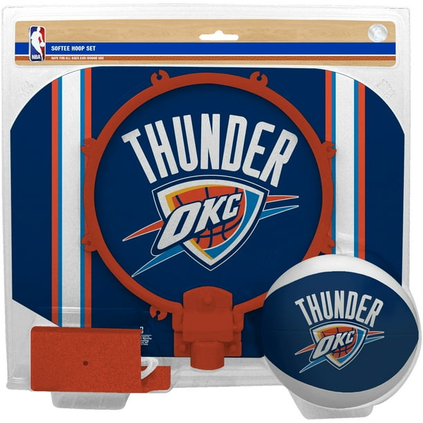 Rawlings NBA Slam Dunk Softee Hoop Set OKC Thunder - Walmart.com