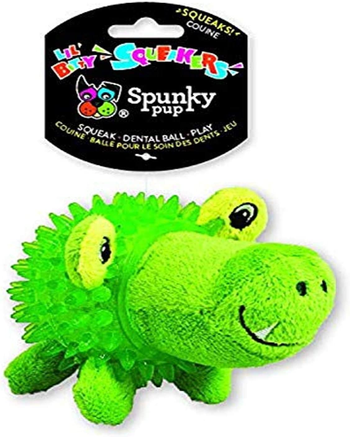Spunky Pup Lil' Bitty Squeakers Dog Toy - Gator - Walmart.com