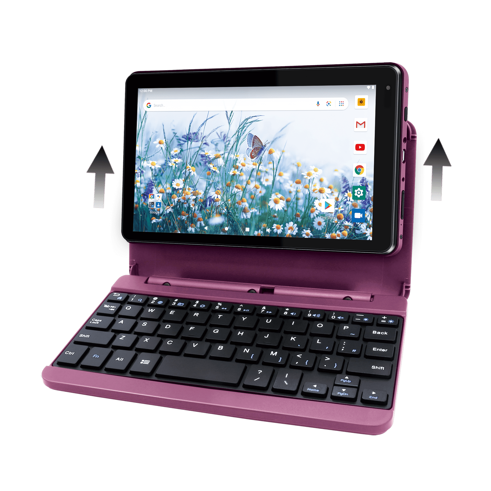 RCA Voyager Pro+ 7" Tablet 2GB RAM 16GB Storage with Removable Keyboard WiFi Touch Android 10 ...