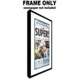 11x22.5 Newspaper Frame - with White and Blue Double Mat - Made to ...