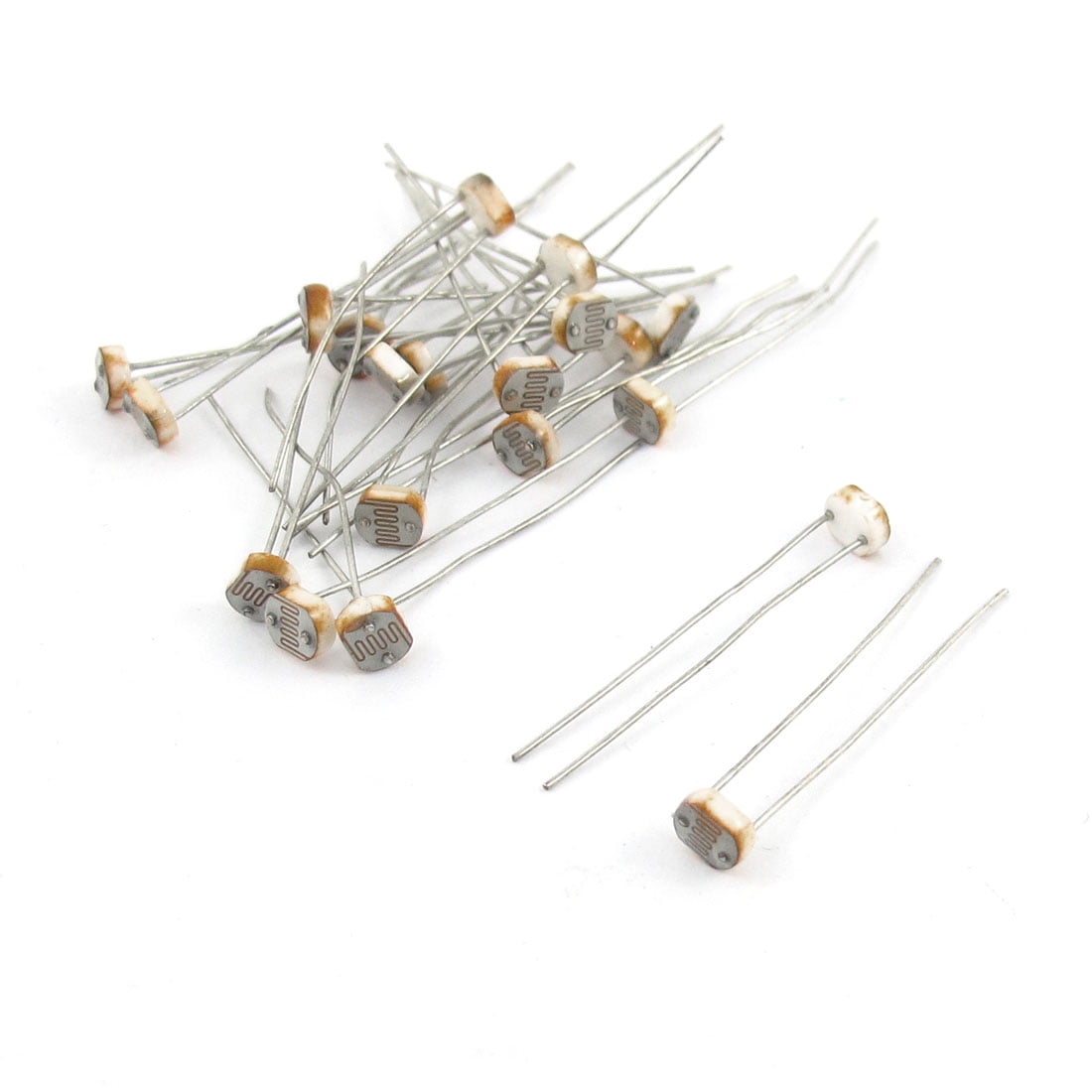 20 Pcs 30-50K ohm Light Resistance Sensitive Resistor Photoresistor ...