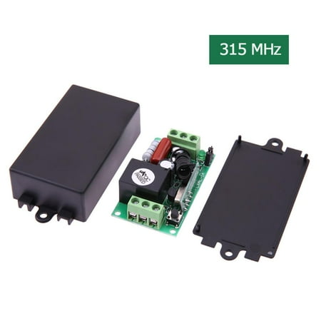 Mymisisa Practical AK-RK01S-220-A AC 220V 1CH 315MHz Wireless Remote ...