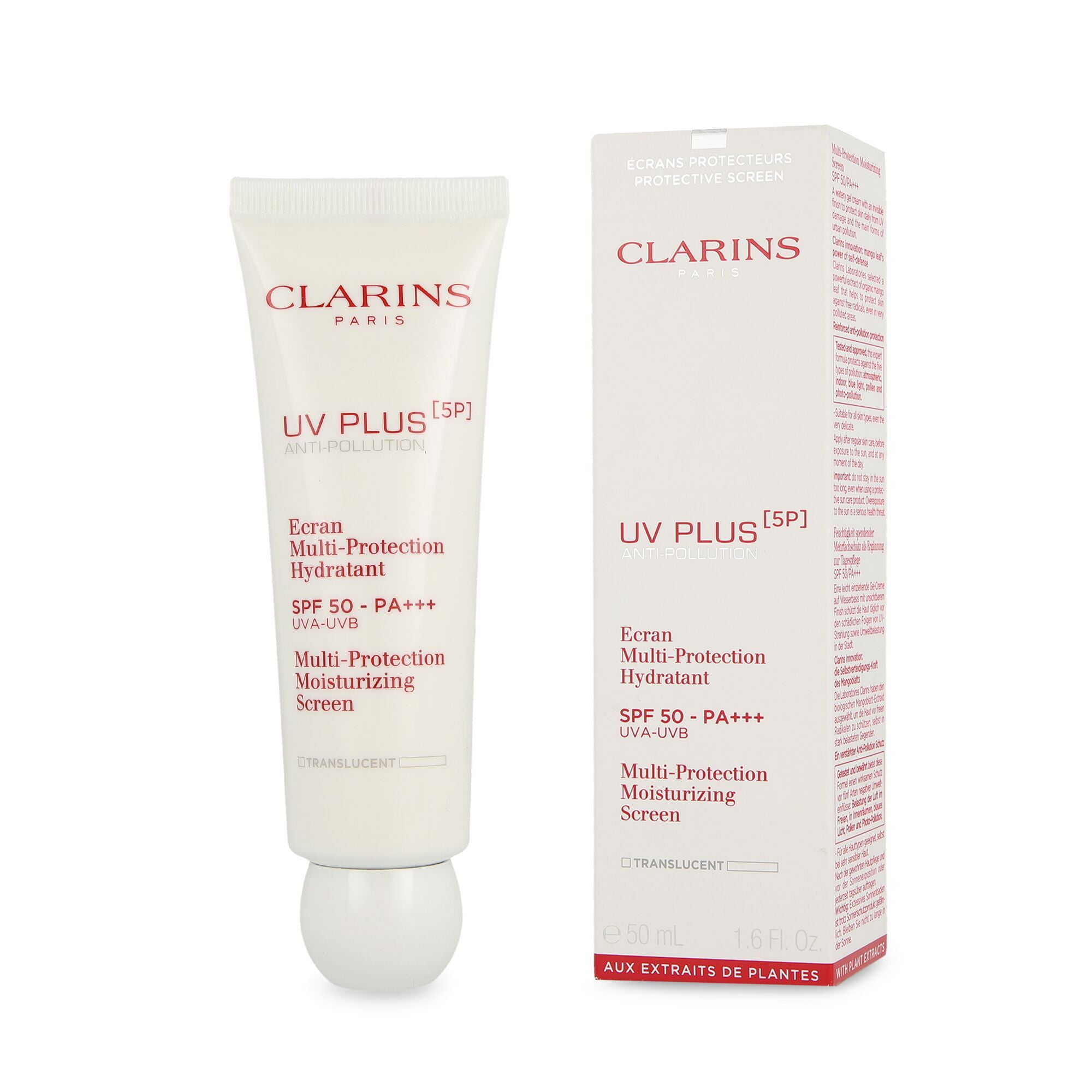 Crema Hidratante CLarins UV PLUS 5P Anti-Pollution SPF50 50ML Clarins ...