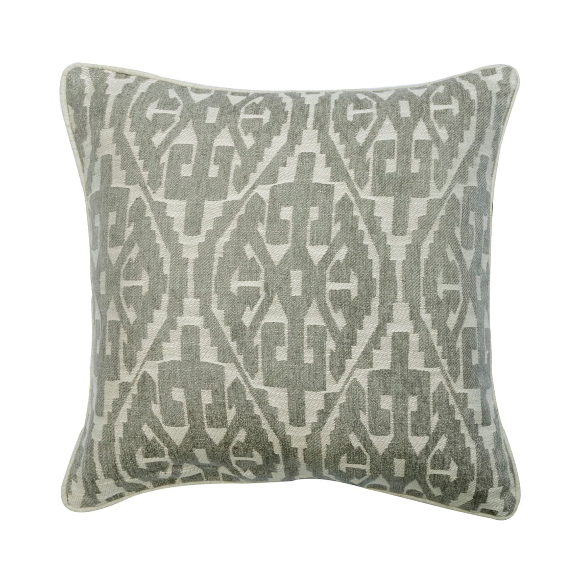 Pillow Case Zip, Decorative Grey 24"x24" (60x60 cm) Euro Shams ...