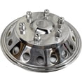 YHH 4Pcs 16" Stainless Steel Wheel Simulators for Sprinter Van 2007 ...