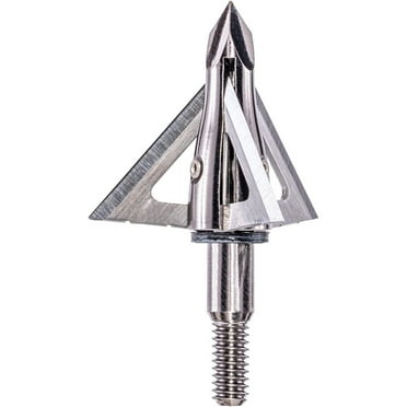 Swhacker #219 Crossbow Broadheads, 2-Blade 100 Grain 1.75" Cut, (Pack ...