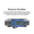 DN25-80 Flow Meter Electronic LCD Digital Display Flowmeter ZJLCD-BT01 PVC Pipe Liquid Water For ...