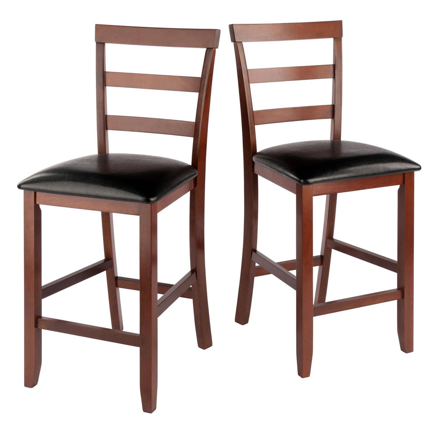 Click here for Winsome Simone 2pc Ladder-Back Counter Stool Set prices