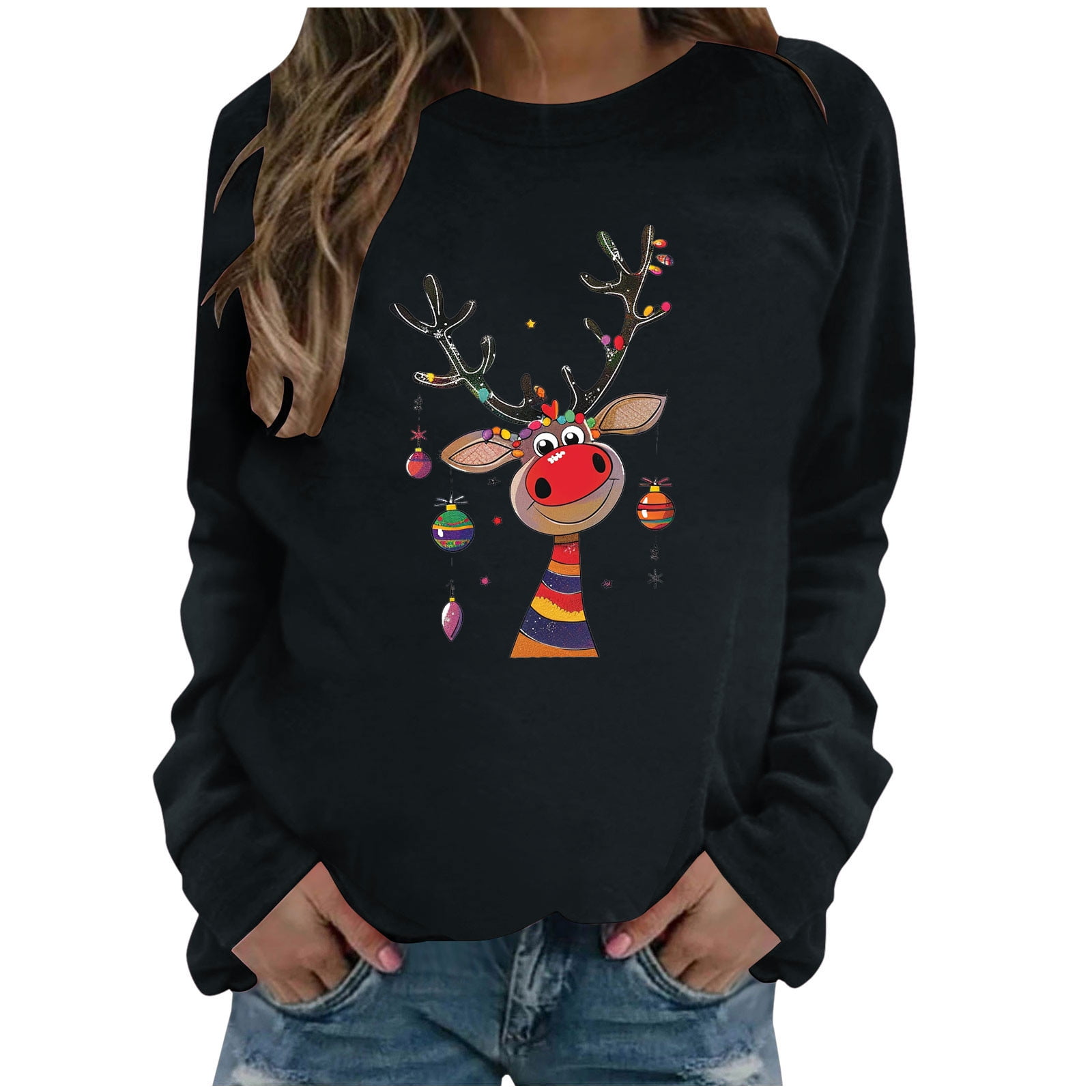 Click here for Staron Women Christmas Shirts Fashion Funny Reinde... prices