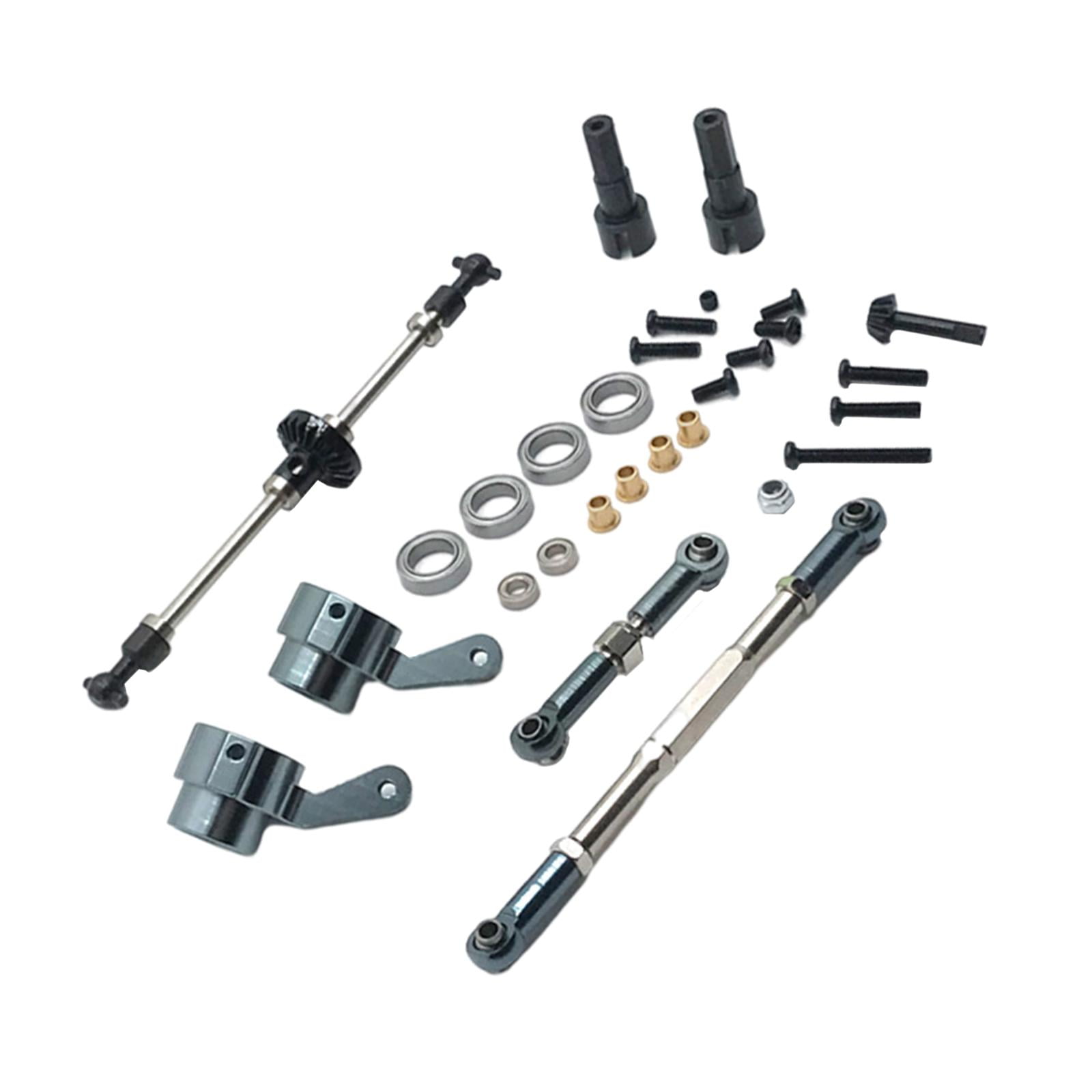 Metal RC Car Front Axle Kits for WPL B14 B24 C14 C24 C-24 6 1/16 RC ...
