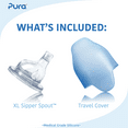 Pura Kiki Insulated XL Sipper Soft Spout Sippy Cup - Stainless Steel ...