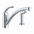 Viper Kitchen Faucet With Spray And Deck Plate, One Handle, 1.75 Gpm ...