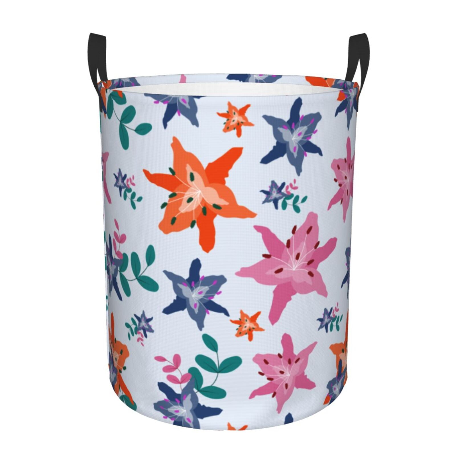 XMXT Collapsible Laundry Basket, Pink Donut Candy Waterproof Laundry ...