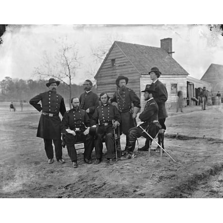 Civil War: Surgeons, 1865. /Na Group Of Union Army Surgeons From The ...