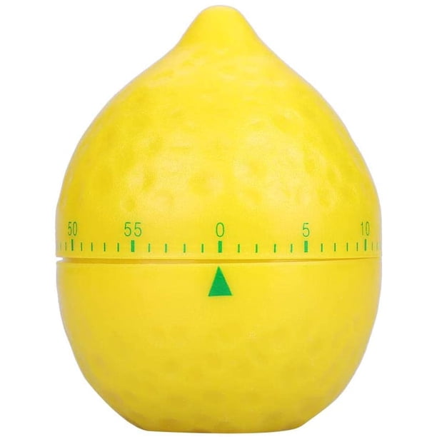SHAR Lemon Shaped Kitchen Timer Cute Novelty Kitchen Timer Manual ...