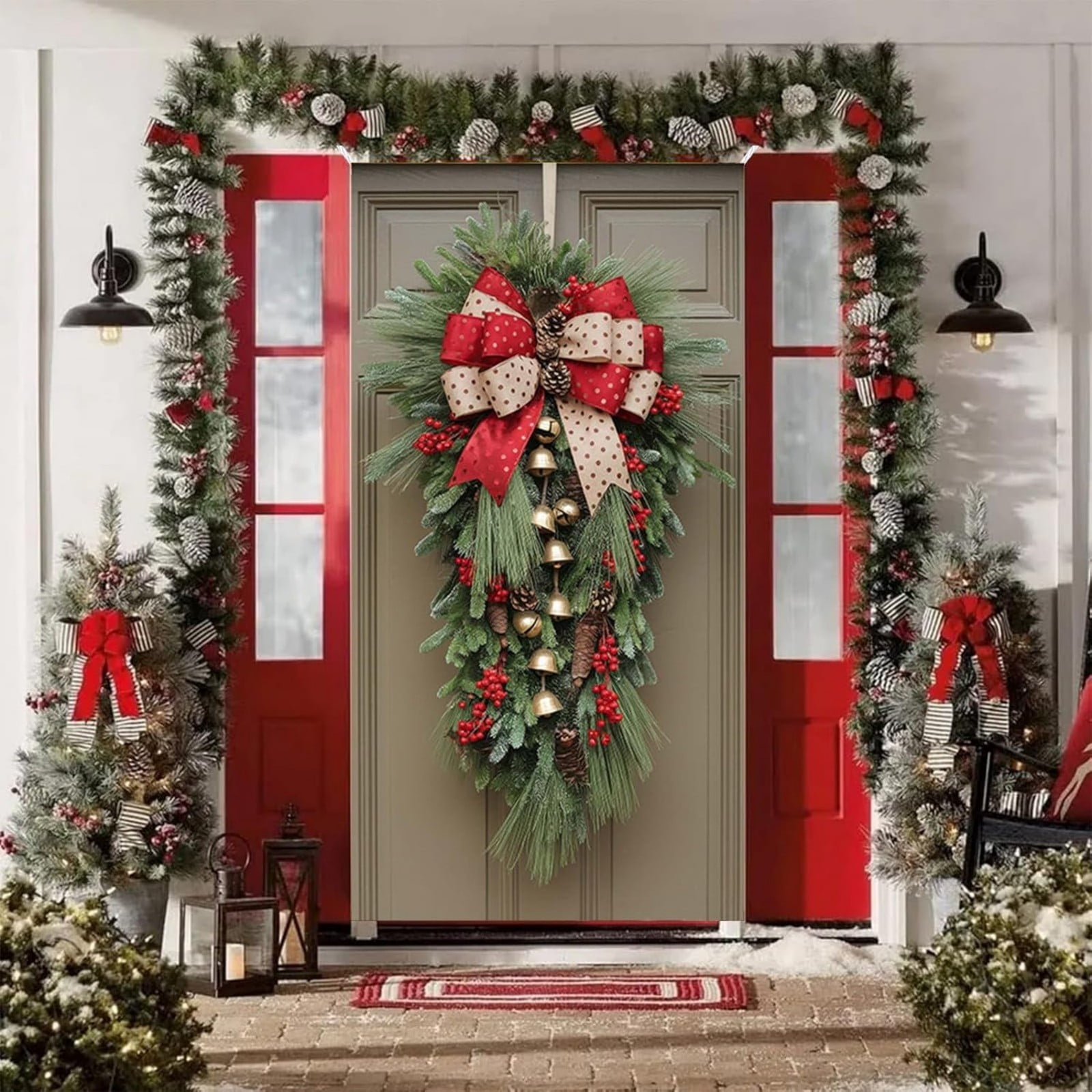 Click here for Christmas Home Christmas Door Hanging Decoration C... prices