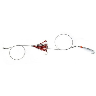 Clarkspoons MACKEREL TREE RIG W/#0 SILVER, Fishing Rigs - Walmart.com