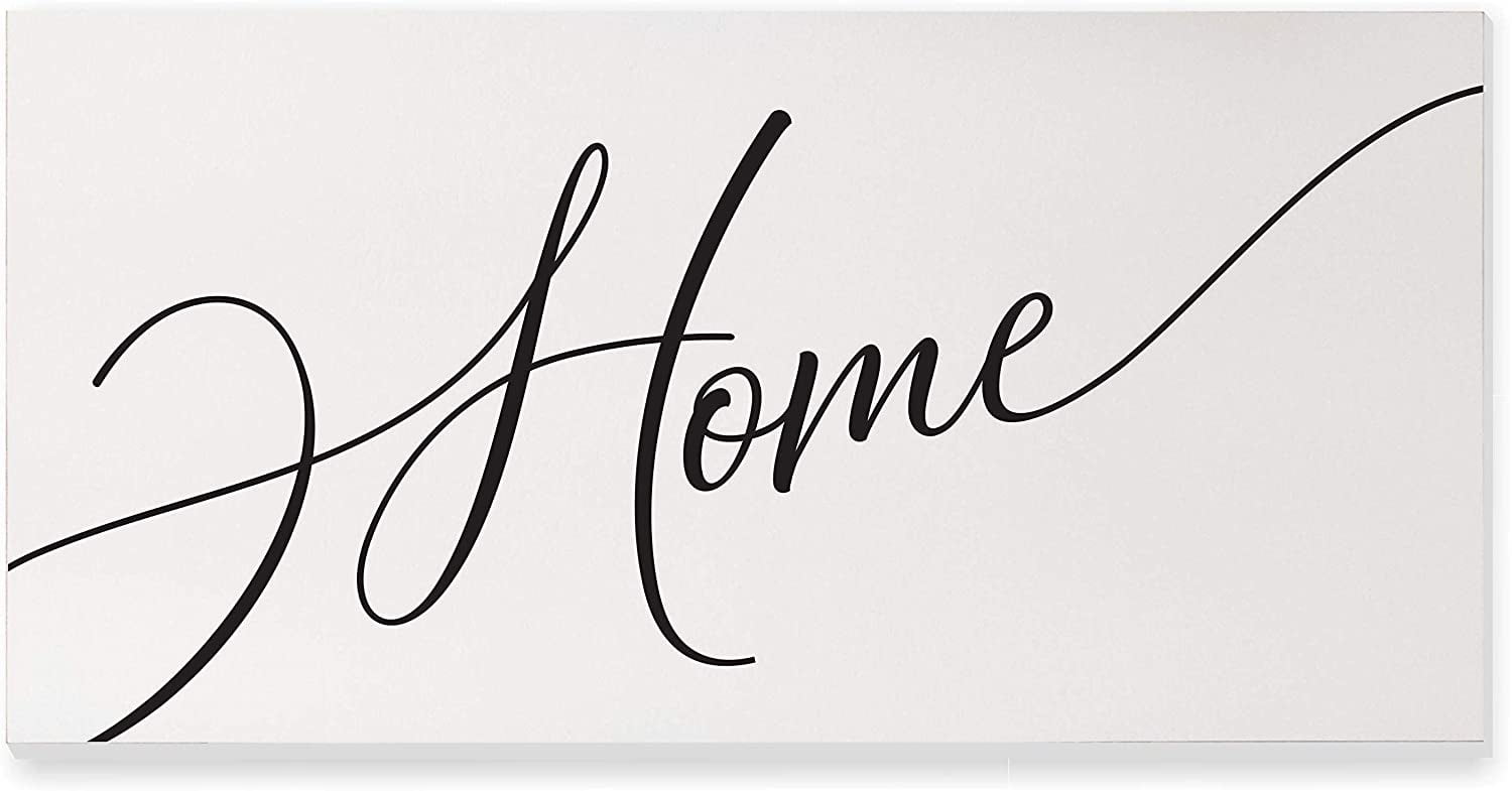 Home Rustic Wood Wall Sign 9x18 - Walmart.com