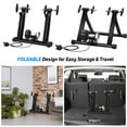 Costway Indoor Stationary Bike Training Stand with 8 Levels Resistance ...