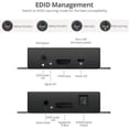 SIIG CEH26A11S1 HDMI 2.0 to DisplayPort 1.2 Converter with Audio ...