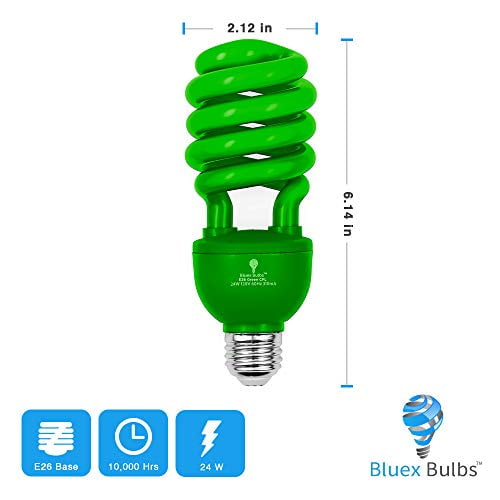 Colored Fluorescent Light Bulbs