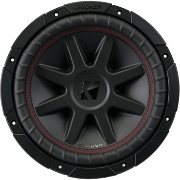 Kicker 12-inch L7R124 (45L7R124) Square Subwoofer 4-Ohm, Black ...