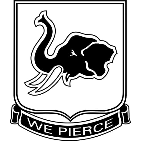 3.8 Inch 64th Armor Regiment Brigade Patch Vinyl Transfer Decal ...