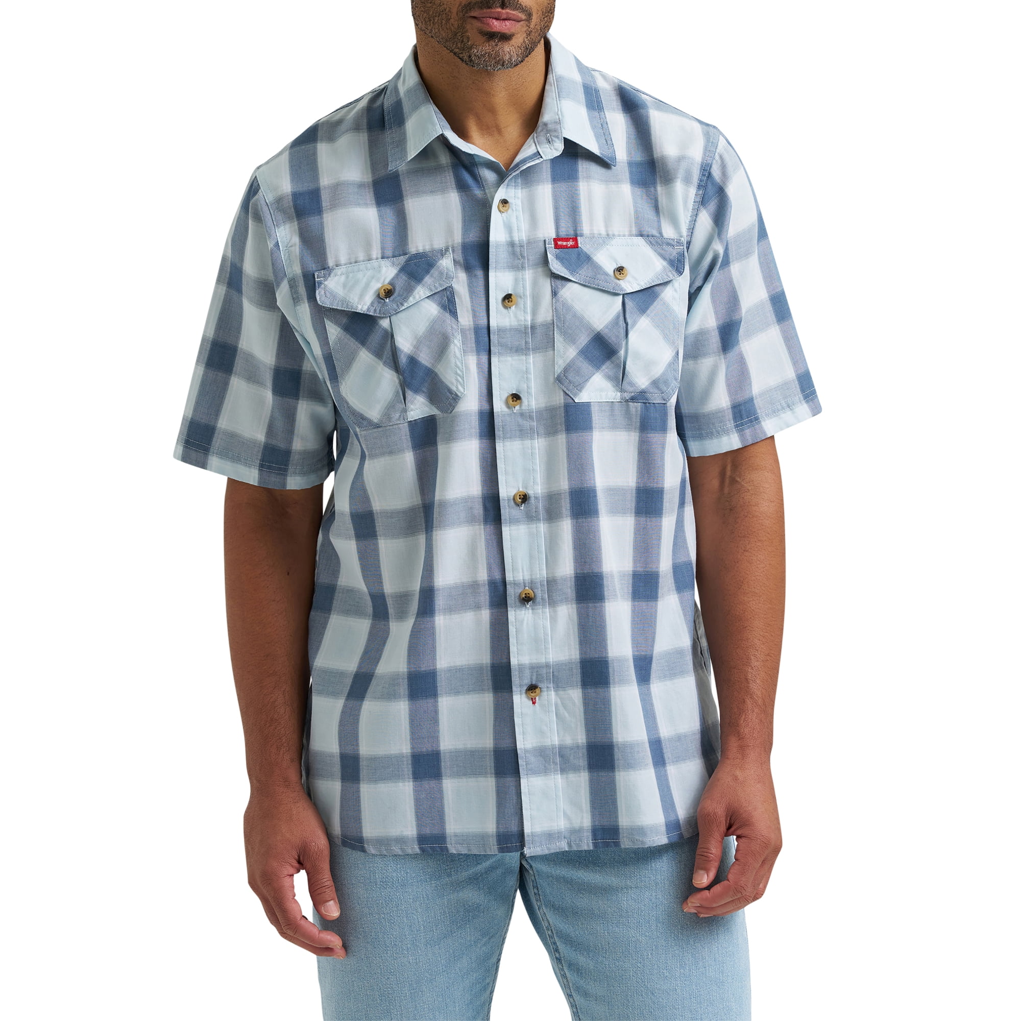 Click here for Wrangler Wr Ss Plaid Top prices
