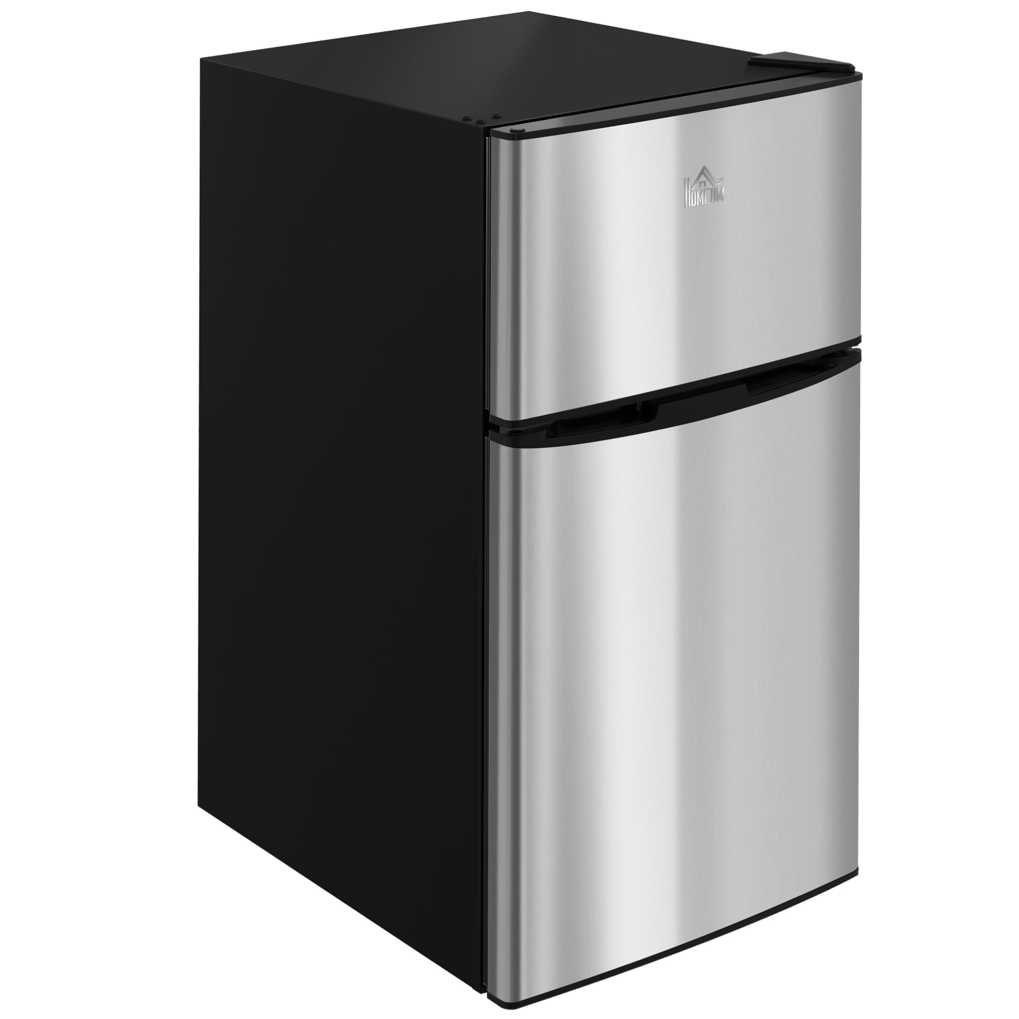 Click here for Homcom 3.2 Cu Ft Mini Fridge With Freezer Adjustab... prices