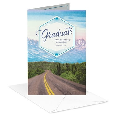 Papyrus Greeting Card, 5" x 7", Bravo Graduation with Foil - Walmart.com