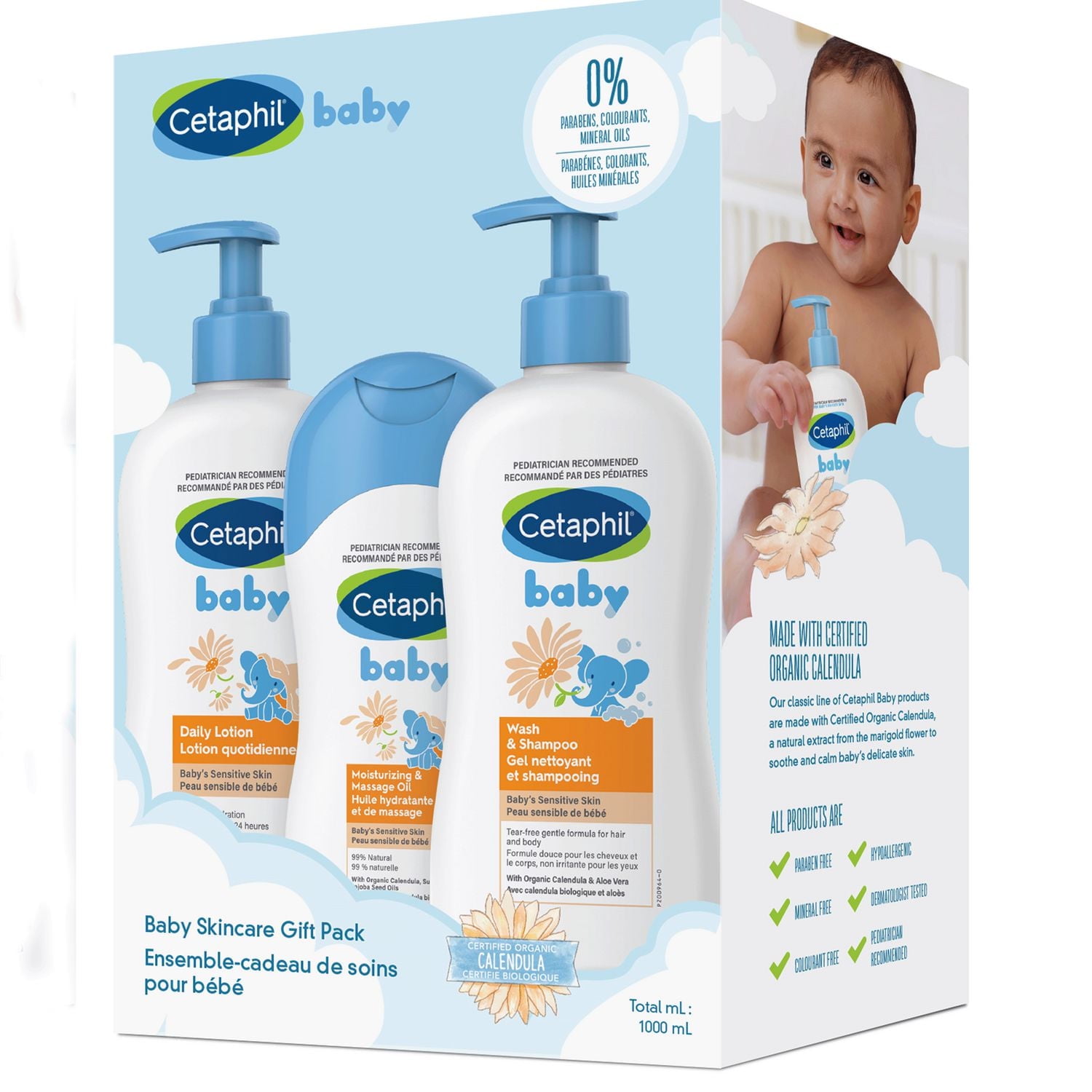 Click here for Cetaphil Baby Skin Care Gift Pack 1l prices