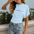 AWZXDE Stylish Graphic Print Girls Casual Top With Waist Tie Detail For ...