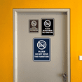 Signs ByLITA Portrait Round Please Do Not Move the Furniture Door or ...