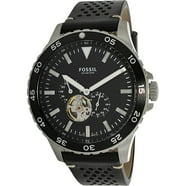Fossil Men's Modern Machine Leather Watch, 45mm ME3082 - Walmart.com