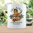 Island Lounge Retro Tropical Tiki Bar Travel Music Girl Coffee Mugs ...