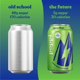 poppi Alpine Blast Prebiotic Soda, 12oz Cans, 12 Pack, Low Sugar Drink ...