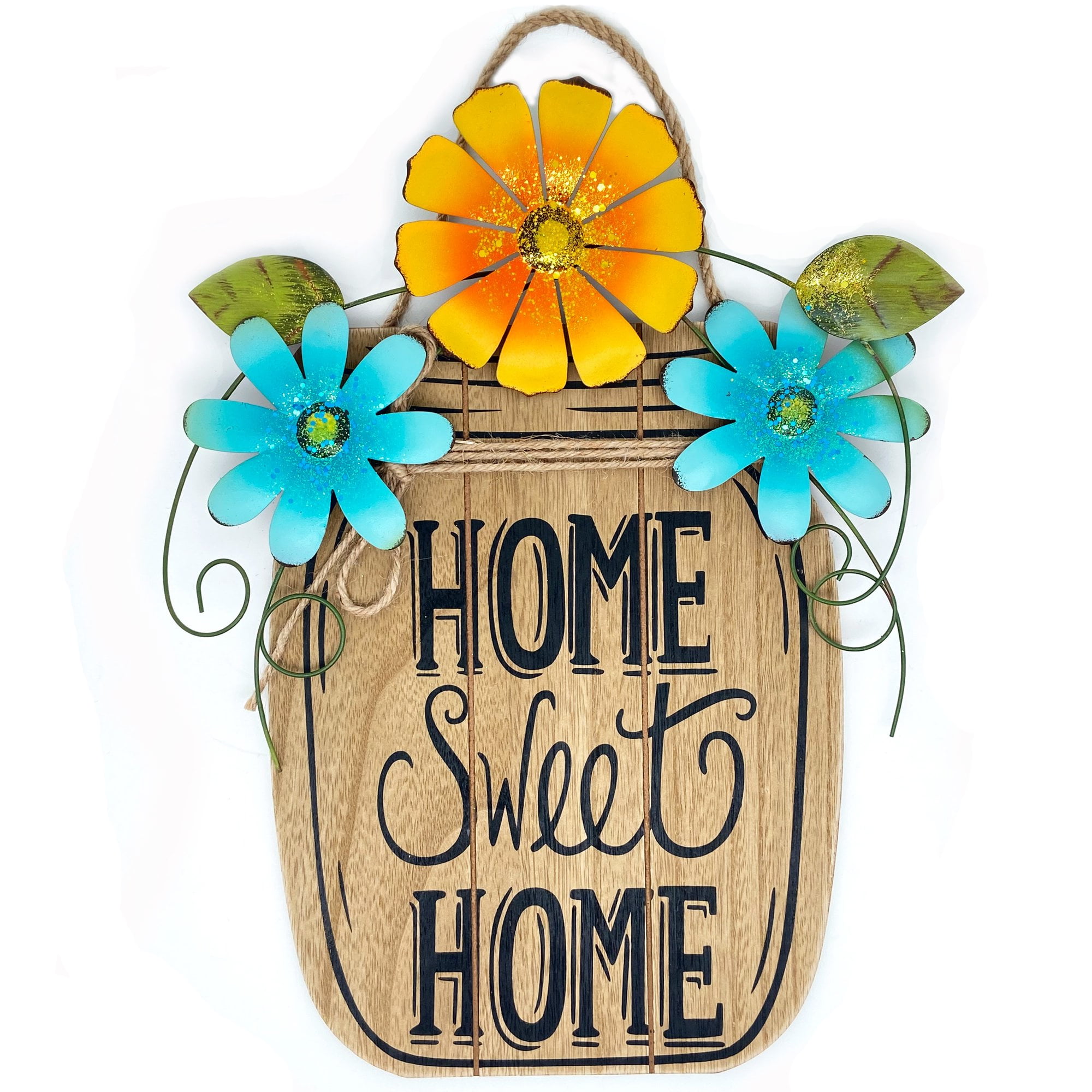 Home Sweet Home Sign Hanging