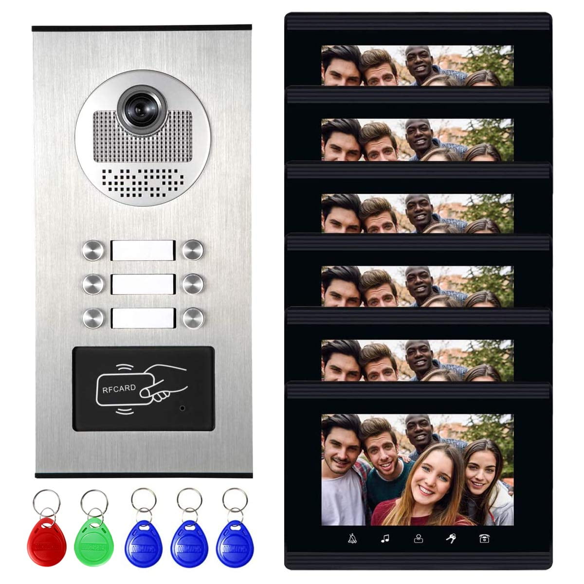 Click here for Amocam Upgrade Versions 6 Units Apartment Intercom... prices