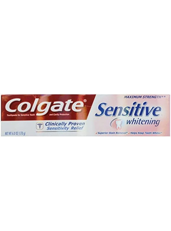 Colgate Sensitive Toothpaste in Colgate Toothpaste - Walmart.com
