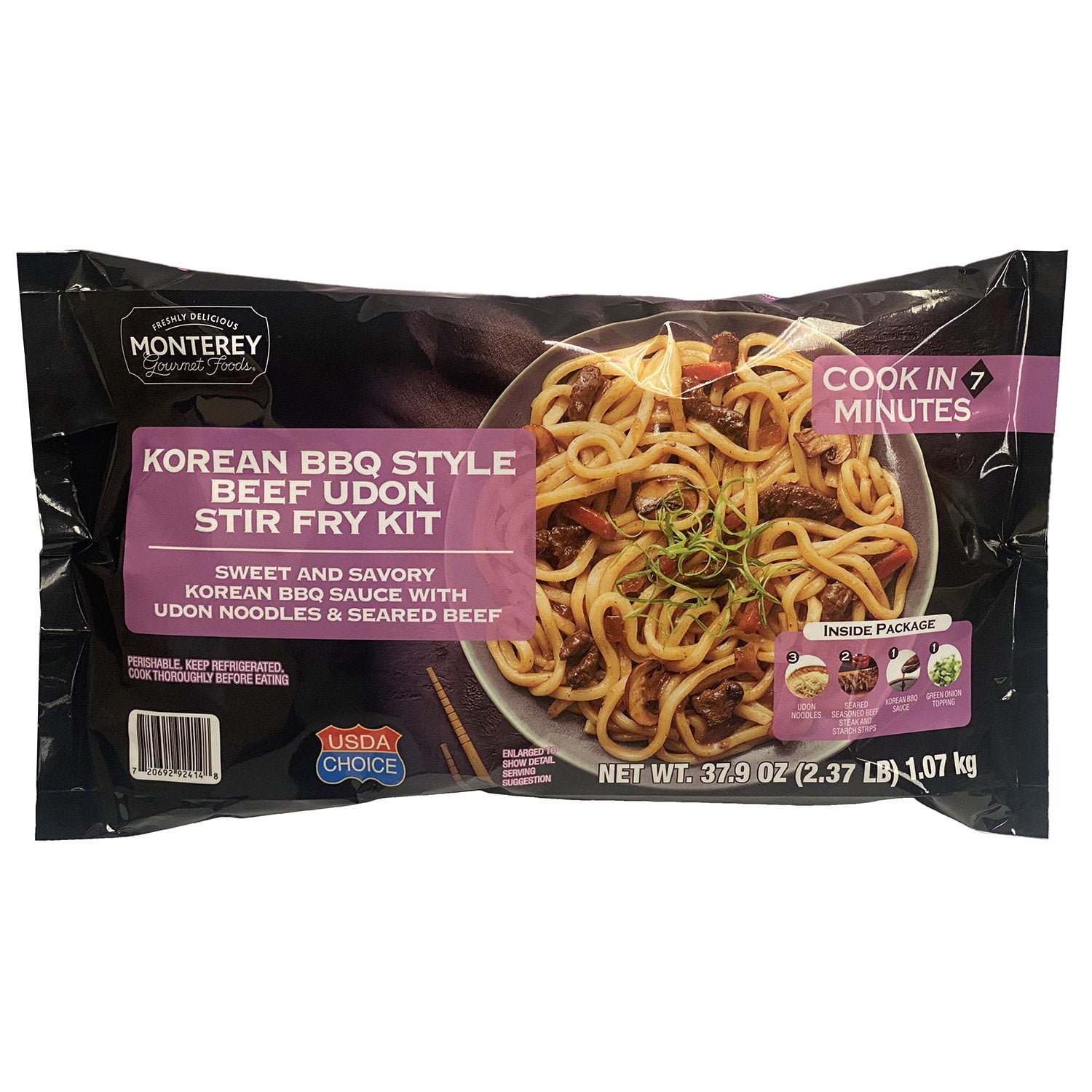 Monterey Korean BBQ Style Beef Udon Stir Fry Kit, 37.9 oz. - Samsclub.com
