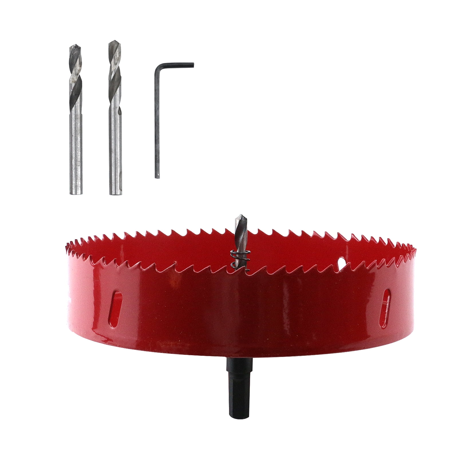 LC LICTOP M42 Bi-Metal Hole Saw 160mm/6.3" Hole Saw Cutter with Center ...