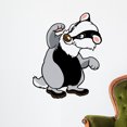 Cartoon Badger Wall Decal Wallmonkeys Peel and Stick Graphic (36 in H x ...